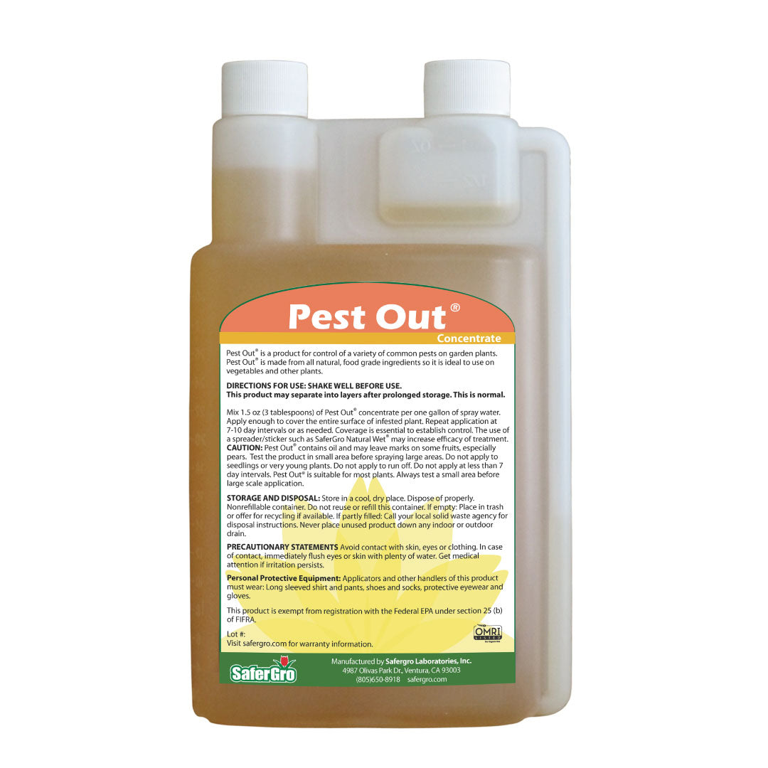 Pest Out® | Natural Miticide and Insecticide