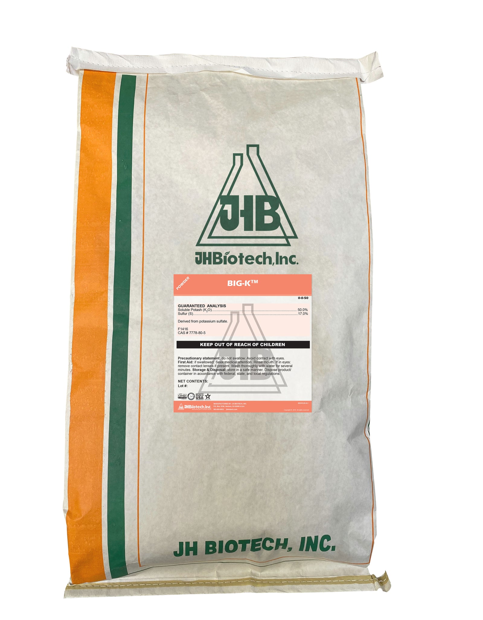 Big K™ | Foliar Nutrients | JH Biotech Inc.