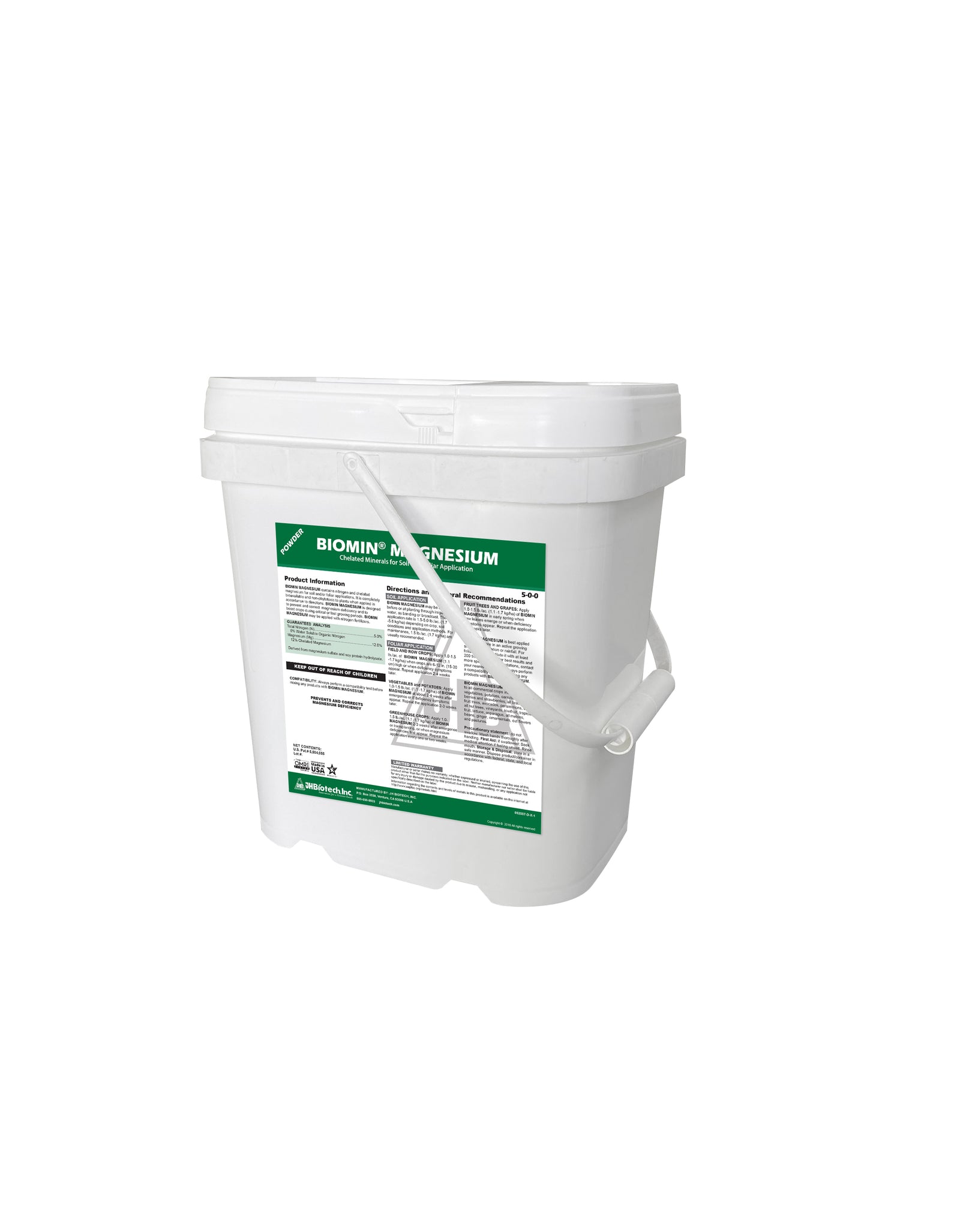 Biomin® Magnesium 12% Powder | Complexed Mineral | JH Biotech Inc.